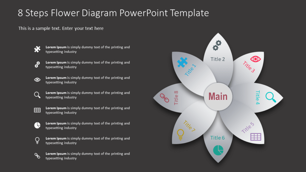 Editable Flower Petal PowerPoint Templates & Slides | SlideUpLift - Page 4