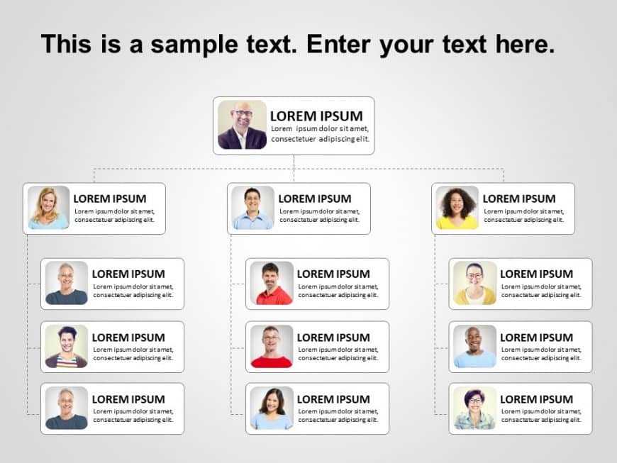 1441+ Collection Of PowerPoint Org Chart Template Designs