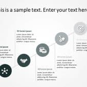 5 Steps Growth 3D PowerPoint Template