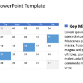 Weekly Calendar PowerPoint Template