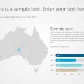New Zealand Map 2 PowerPoint Template