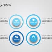 Project Path 4 PowerPoint Template | SlideUpLift