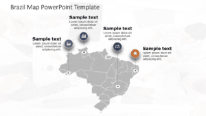 1059+ Free Editable Brazil Maps Templates for PowerPoint | SlideUpLift
