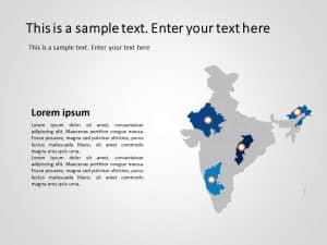 Top India Map PowerPoint Templates | India Map PPT Slides and Designs ...