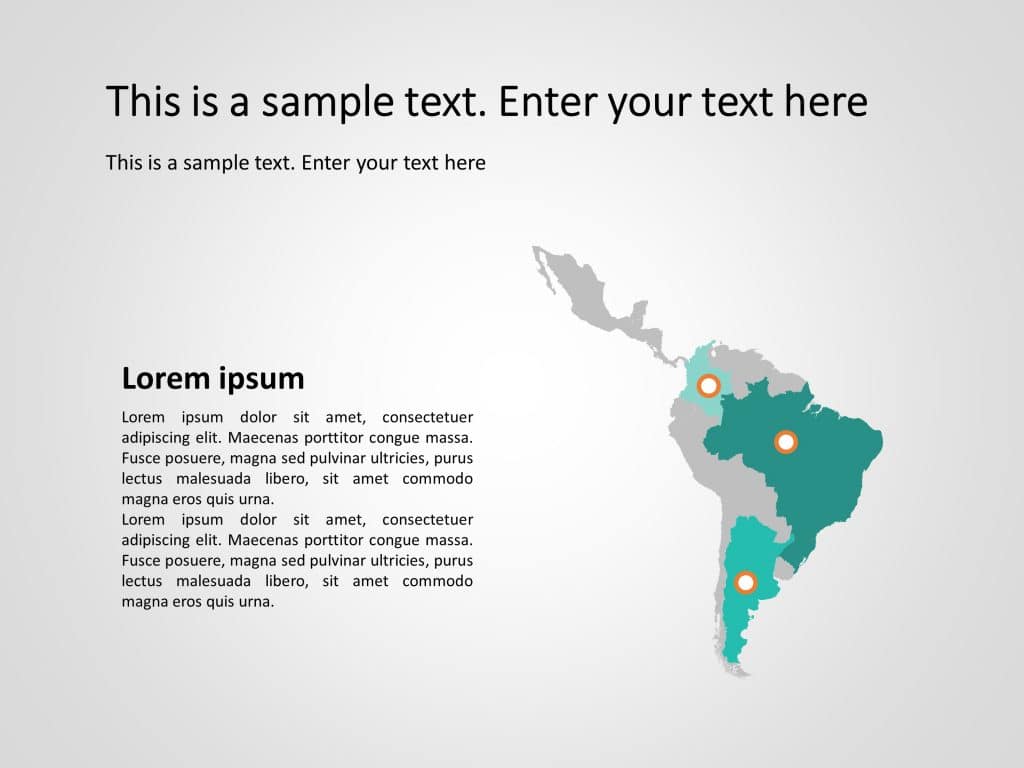 Latin America Powerpoint Template 1 | Latin America Templates | SlideUpLift
