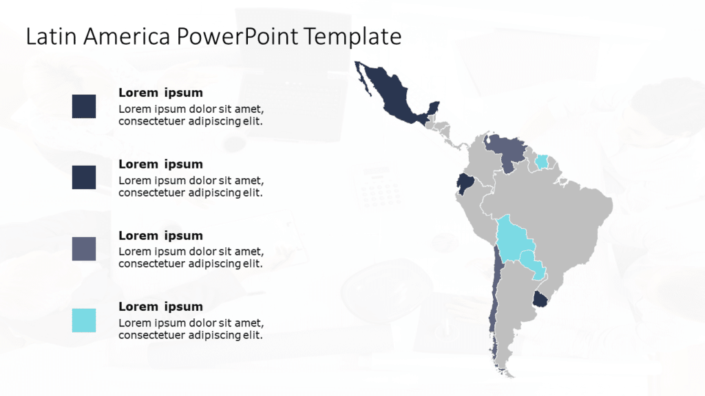 1009+ Free Editable Latin America Maps Templates for PowerPoint ...