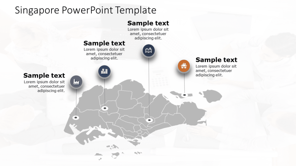 Editable Singapore Maps Templates for PowerPoint | SlideUpLift
