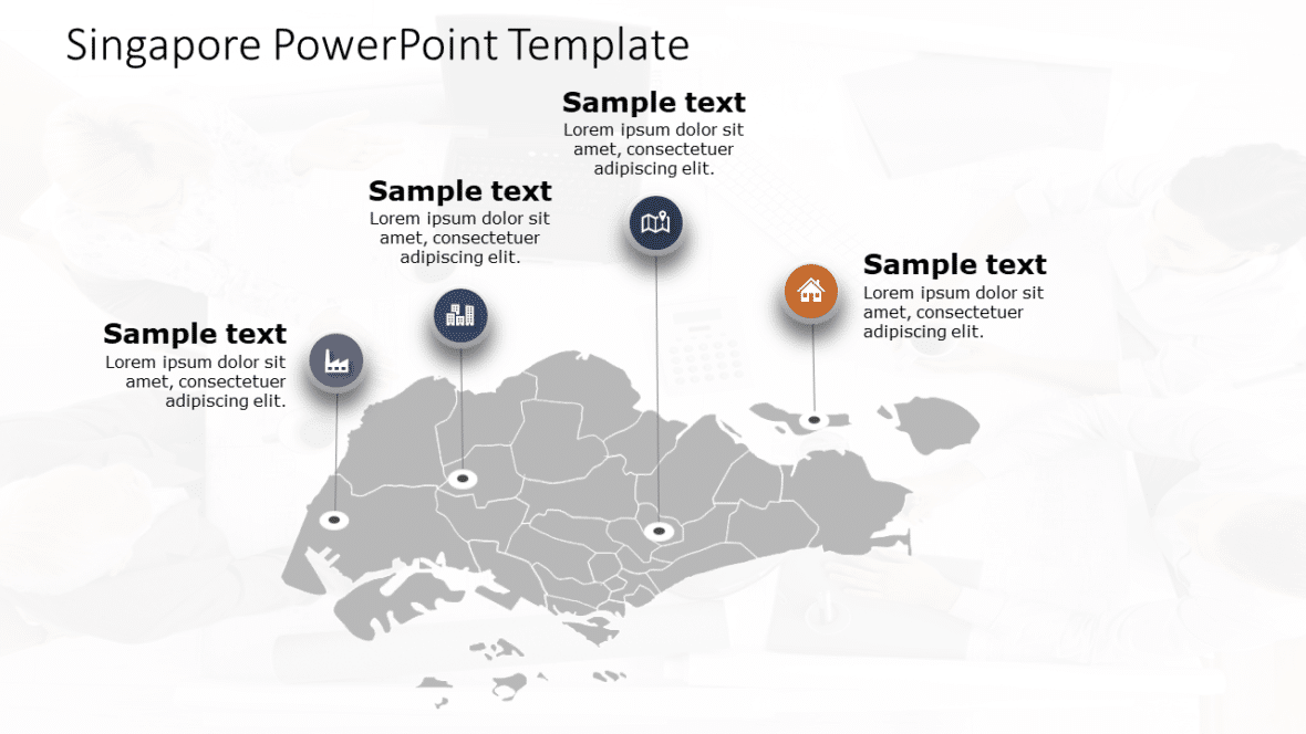Editable Singapore Maps Templates for PowerPoint | SlideUpLift