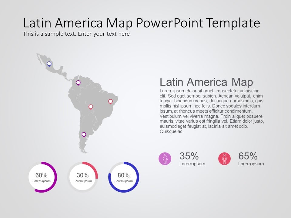 Latin America Powerpoint Template 6 | Latin America Templates | SlideUpLift