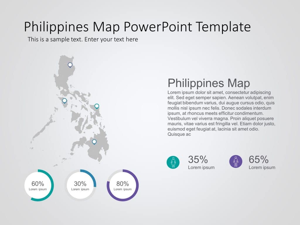 Philippines Powerpoint Template 6 | Asia PowerPoint Maps | SlideUplift