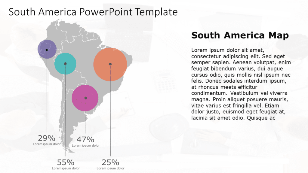 1027+ Free Editable South America Maps Templates for PowerPoint ...