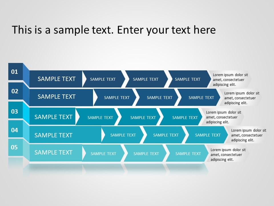 Business roadmap 53 PowerPoint Template