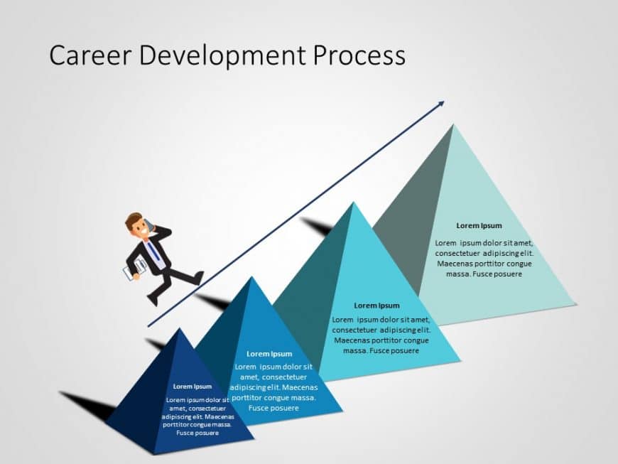 Career hierarchy 1 PowerPoint Template | SlideUpLift