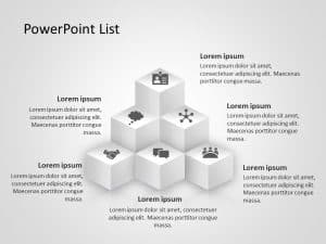 6 Steps Product Features PowerPoint Template | SlideUpLift