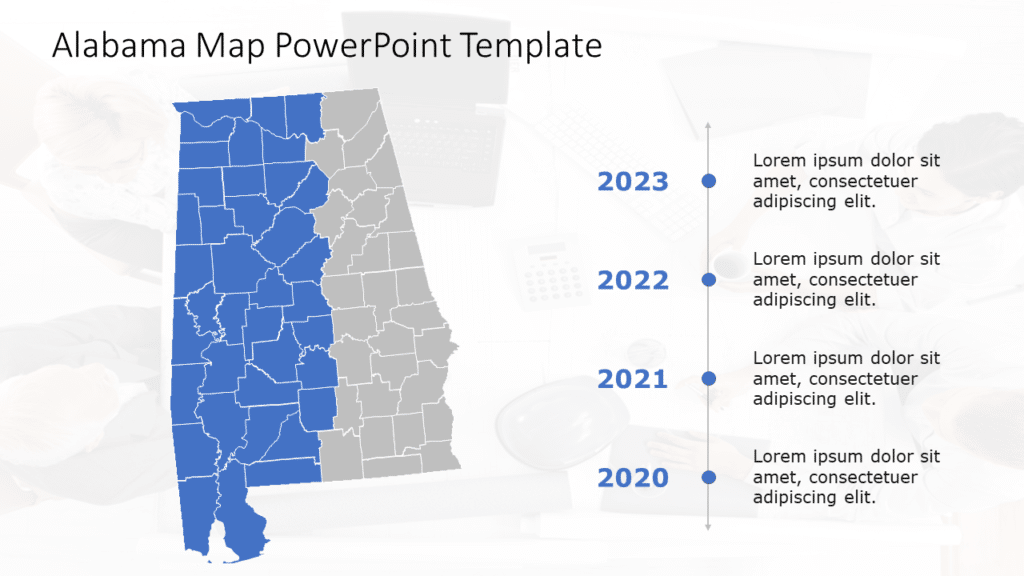 1096+ Free Editable Alabama Maps Templates for PowerPoint | SlideUpLift