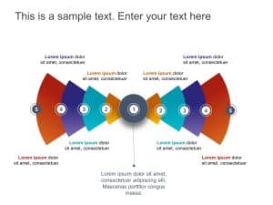 5 Steps Bar Strategy PowerPoint Template | SlideUpLift