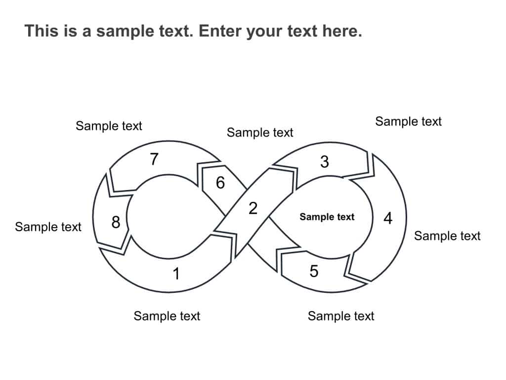 Infinity Process Flow PowerPoint Template