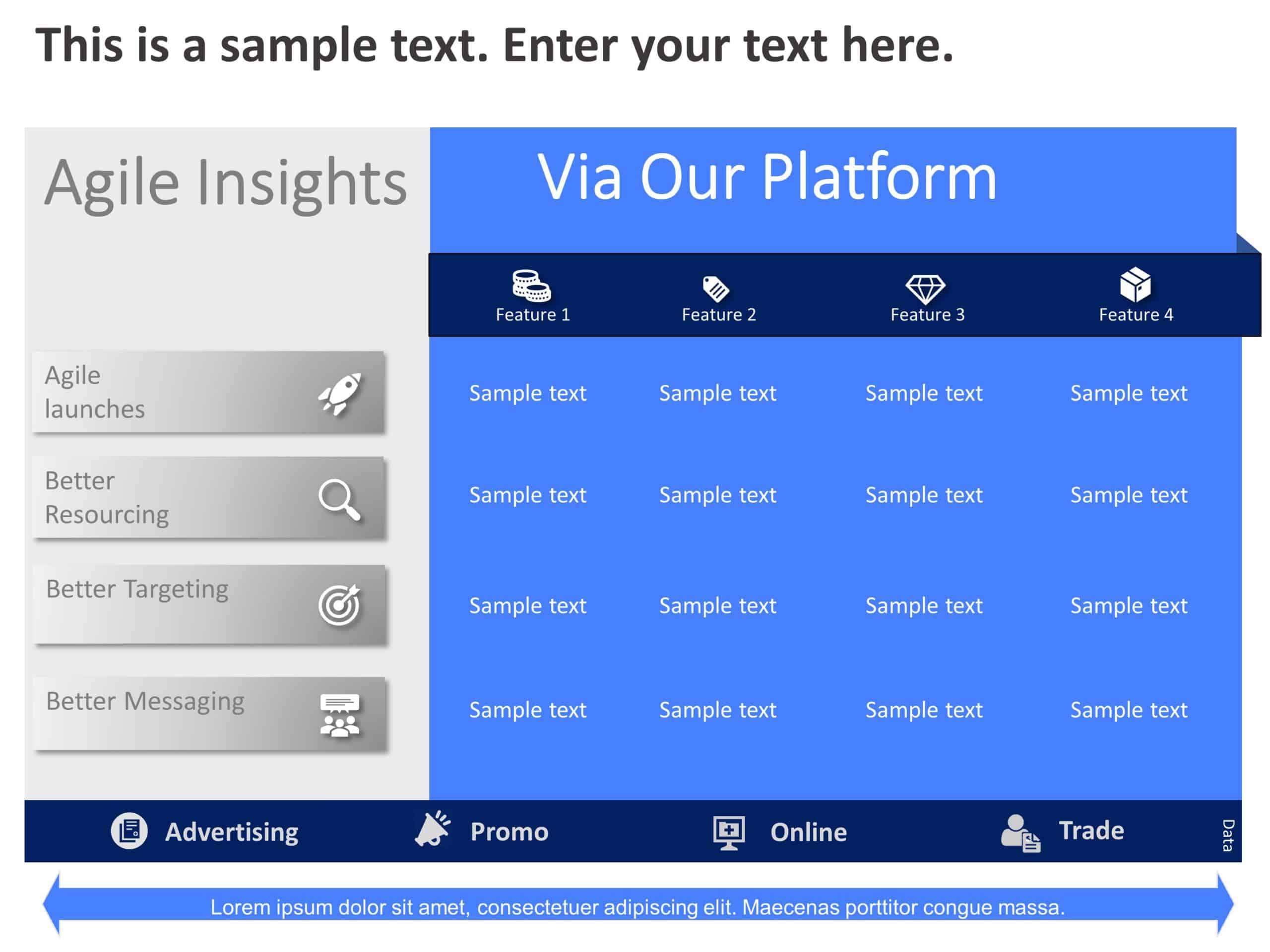 Product Features 24 PowerPoint Template
