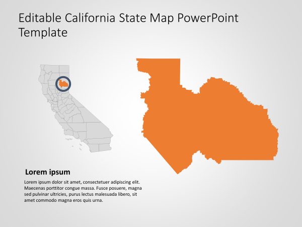 1059+ Free Editable California Maps Templates for PowerPoint | SlideUpLift