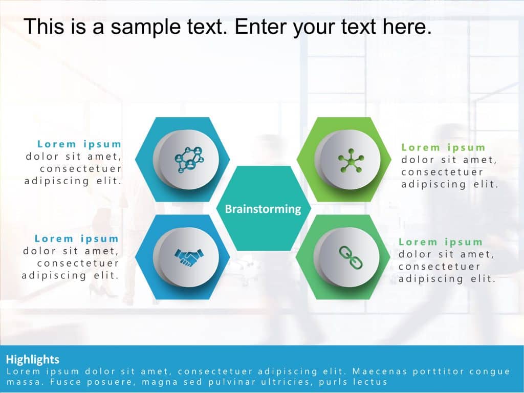 Brainstorming Highlights PowerPoint Template