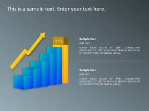 Horizontal Bar Chart PowerPoint Template | SlideUpLift