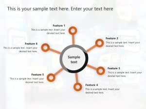 Seven Spoke Diagram PowerPoint Template | SlideUpLift