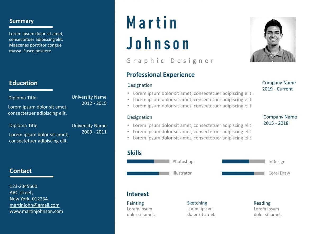 Employee Profile Templates | Employee Profile Examples in PowerPoint ...