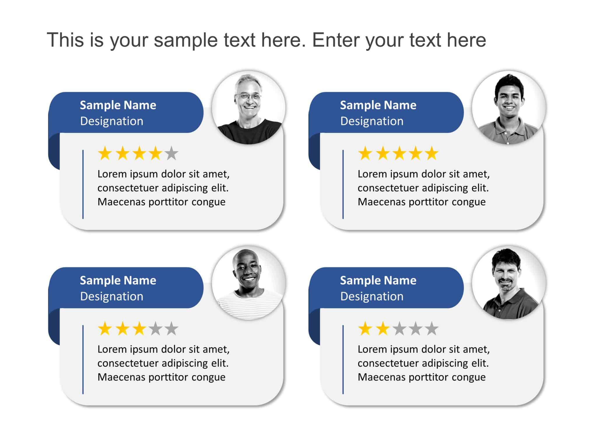 1347+ Free Editable Customer Testimonials Templates For PowerPoint ...