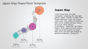 1212+ Free Editable Japan Maps Templates for PowerPoint | SlideUpLift