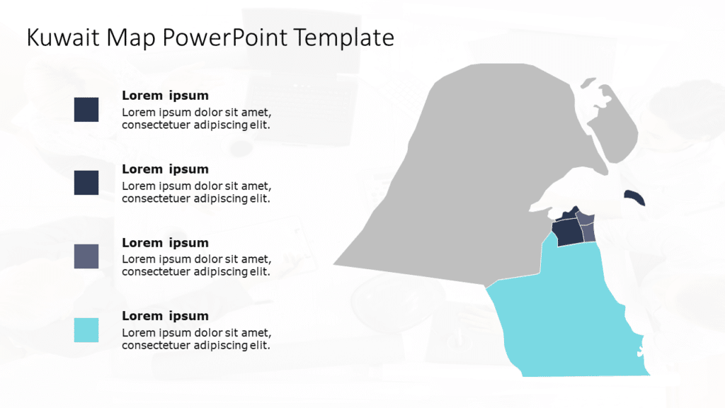 1198+ Free Editable Kuwait Maps Templates for PowerPoint | SlideUpLift