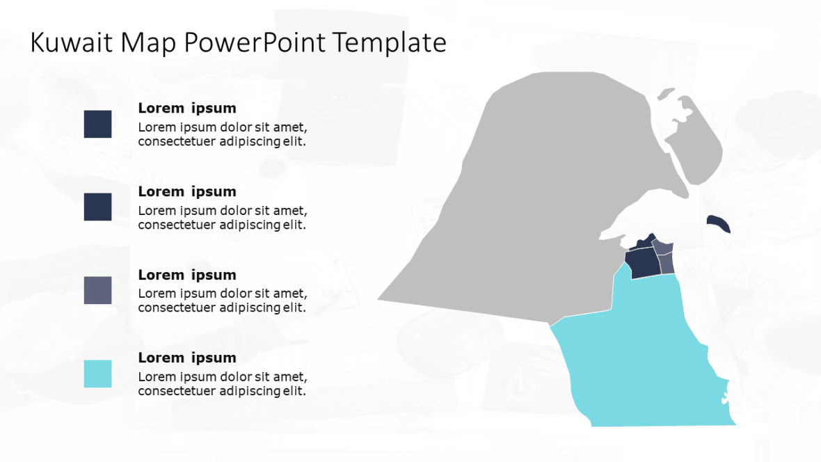 1198+ Free Editable Kuwait Maps Templates for PowerPoint | SlideUpLift