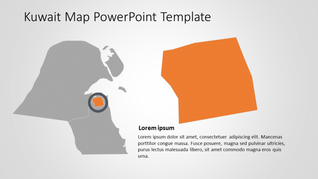 1198+ Free Editable Kuwait Maps Templates for PowerPoint | SlideUpLift