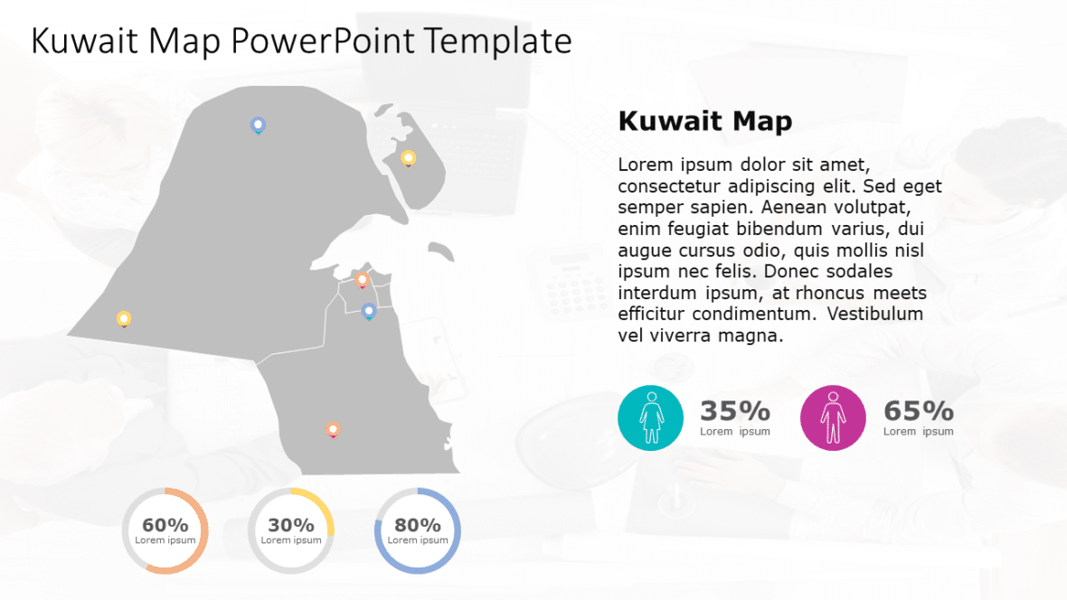 1198+ Free Editable Kuwait Maps Templates for PowerPoint | SlideUpLift