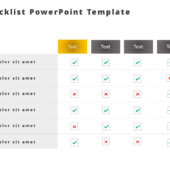 Checklist 6 PowerPoint Template