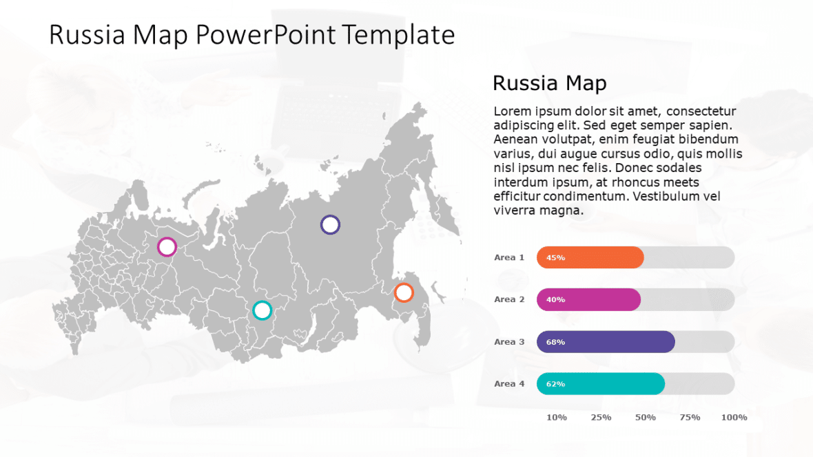 1176+ Free Editable Russia Maps Templates for PowerPoint | SlideUpLift