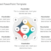 Seven Spoke Wheel PowerPoint Template