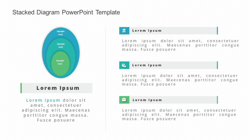 Editable Stacked Diagrams for PowerPoint | SlideUpLift