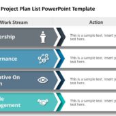 Workstream Project Phases PowerPoint Template