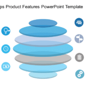Animated Infographic product lifecycle PowerPoint Template