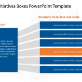 Strategic Initiatives 4 PowerPoint Template
