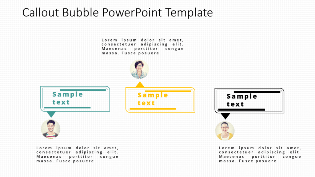 Editable Speech Bubbles Templates For PowerPoint | SlideUpLift