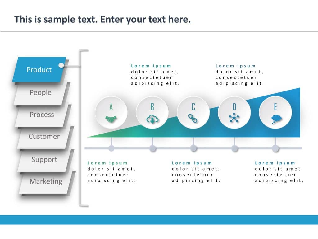 Detailed Strategy Roadmap PowerPoint Template