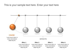 Cause and Effect Arrows PowerPoint Template | SlideUpLift