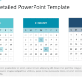 Calendar 2020 1 PowerPoint Template
