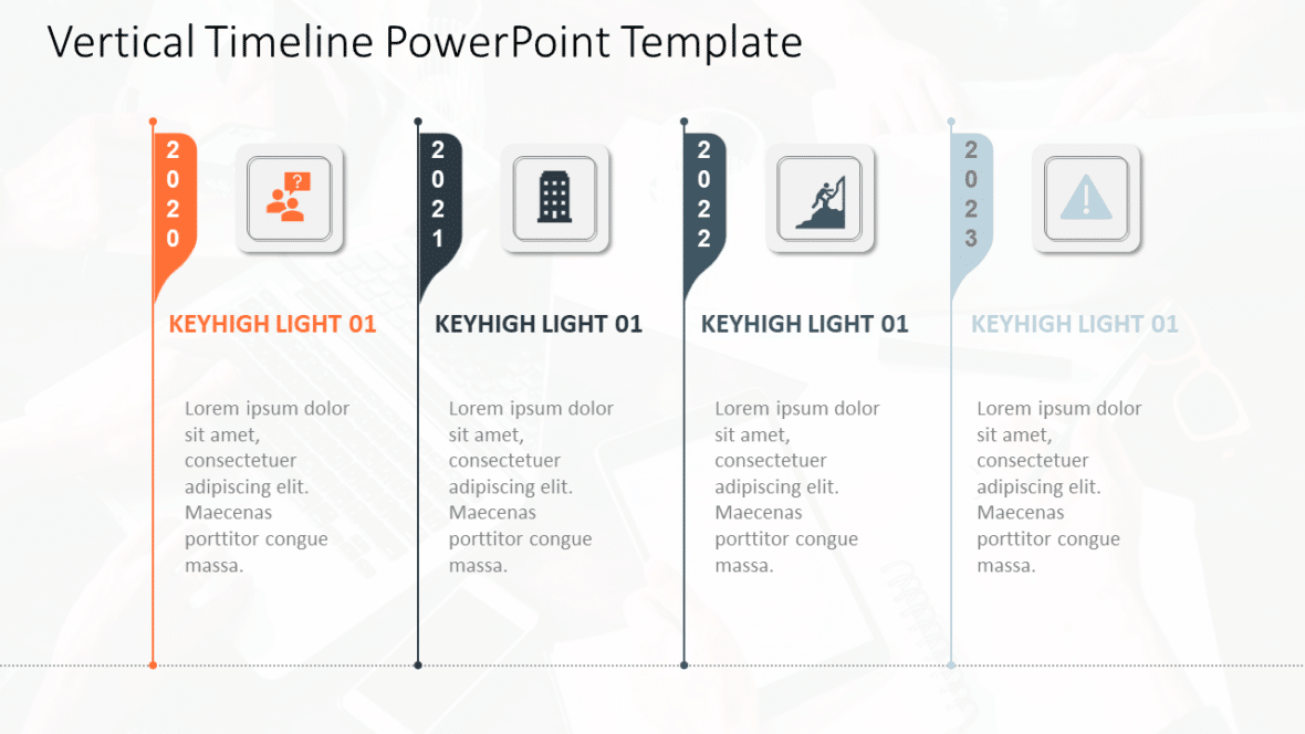 Editable Vertical Timeline PowerPoint Templates | SlideUpLift