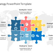 Strategy Puzzle PowerPoint Template