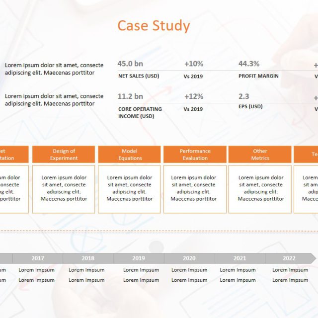 Animated Case Study 4 PowerPoint Template