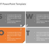 Animated SWOT Analysis 28 PowerPoint Template