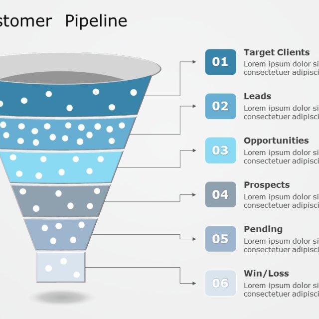 Customer Pipeline 03 PowerPoint Template