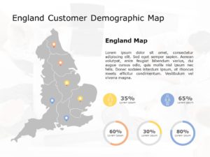 England Map PowerPoint Template 07 | SlideUpLift